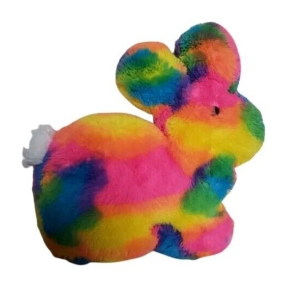 Dan Dee | Toys | Dan Dee Tye Dye Bunny Rabbit Plush Stuffed Animal Soft Toy Colorful Easter ...